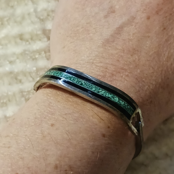 Source Unknown | Jewelry | Vintage Western Sterling Silver Cuff ...